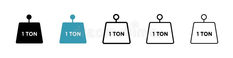 Tonne Icon Stock Illustrations – 70 Tonne Icon Stock Illustrations ...