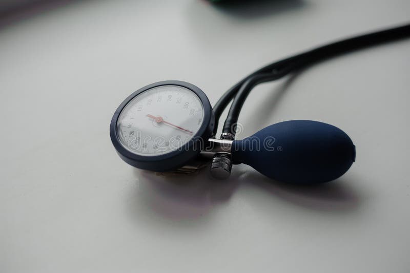 Tonometer on a White Background. Diagnostic Device for Determining ...