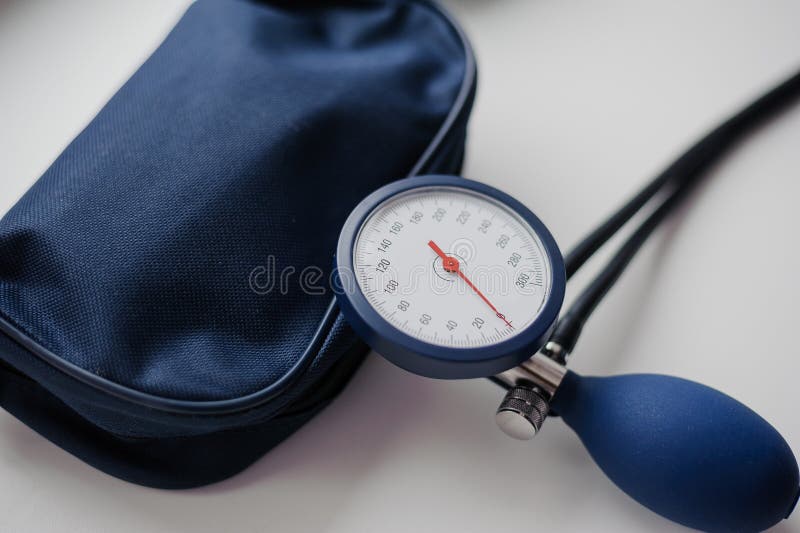 Tonometer on a White Background. Diagnostic Device for Determining ...
