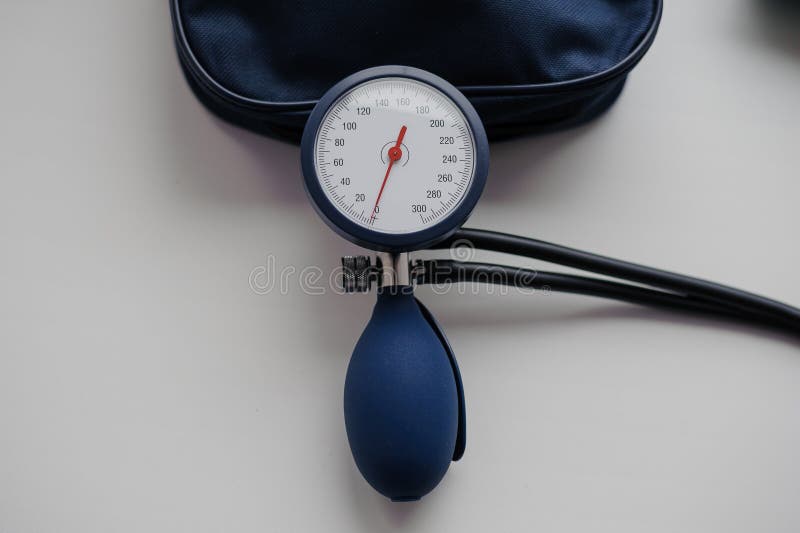 Tonometer on a White Background. Diagnostic Device for Determining ...