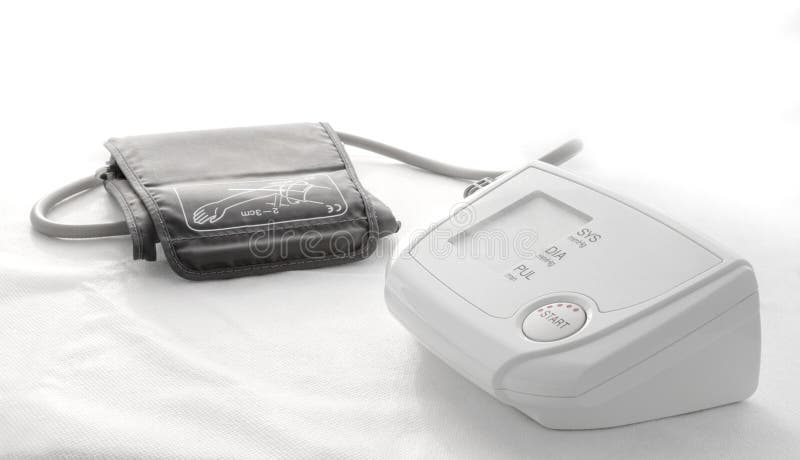 Tonometer and Pulse Oximeter Stock Image - Image of high, tonometer ...
