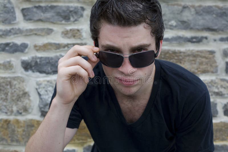 Too Cool stock image. Image of strong, eyes, glasses - 14587181