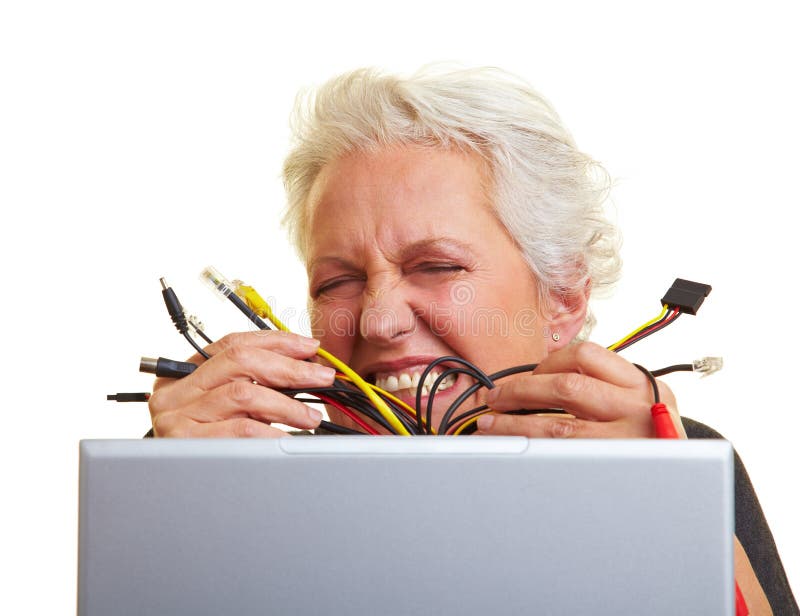 Too many computer cables stock image. Image of citizen - 12941363