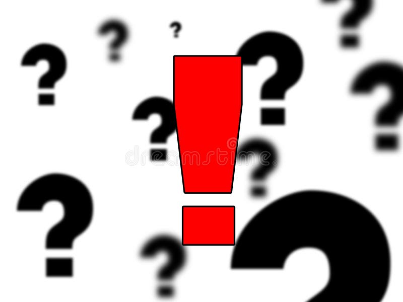 Too many questions stock illustration. Illustration of business - 6437799