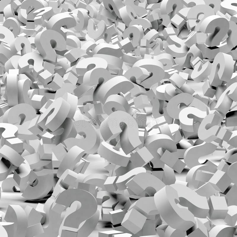 Questions Abstract Art Style Concept, Flat Tiny Person Vector ...