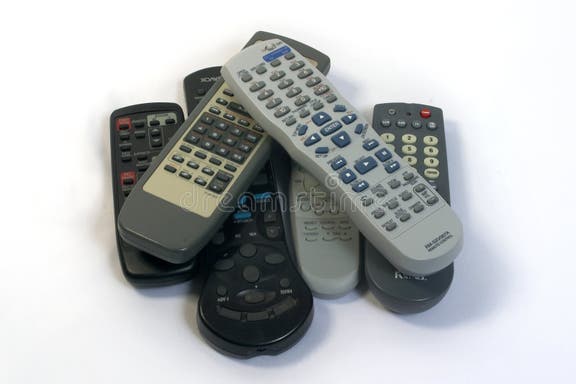 Too many remotes stock photo. Image of amplifier, buttons - 536016