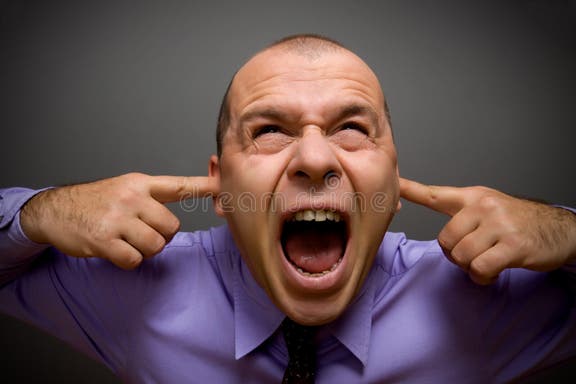 Too much noise stock photo. Image of hear, caucasian - 12667842