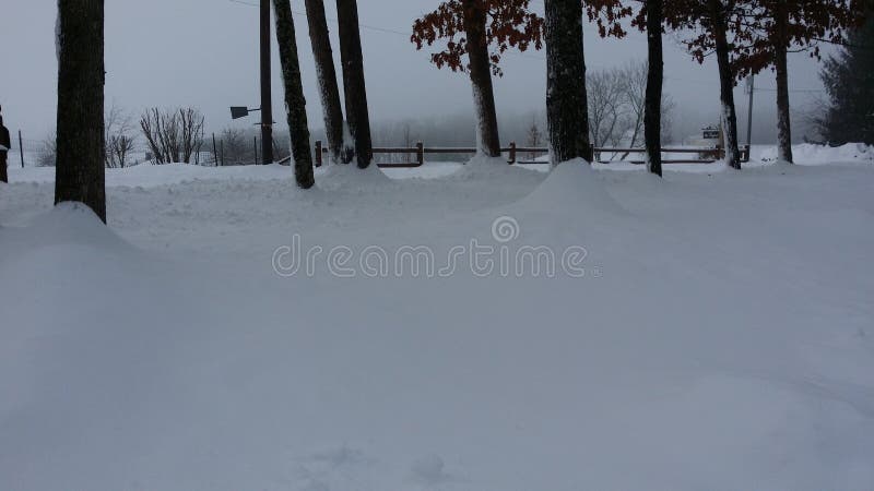 So much snow in Russia stock image. Image of russian - 136958549