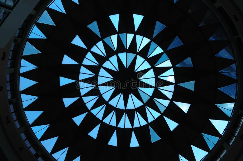 Toof Top Patterns in the Building Stock Photo - Image of temple, blue ...