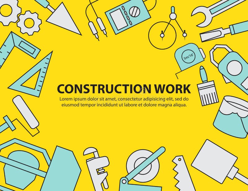 Tool Background stock vector. Illustration of pattern - 20229154