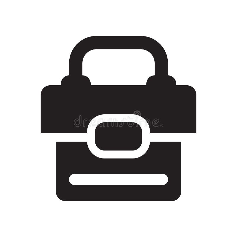 Tool Bag Icon Vector Isolated on White Background, Tool Bag Sign Stock ...