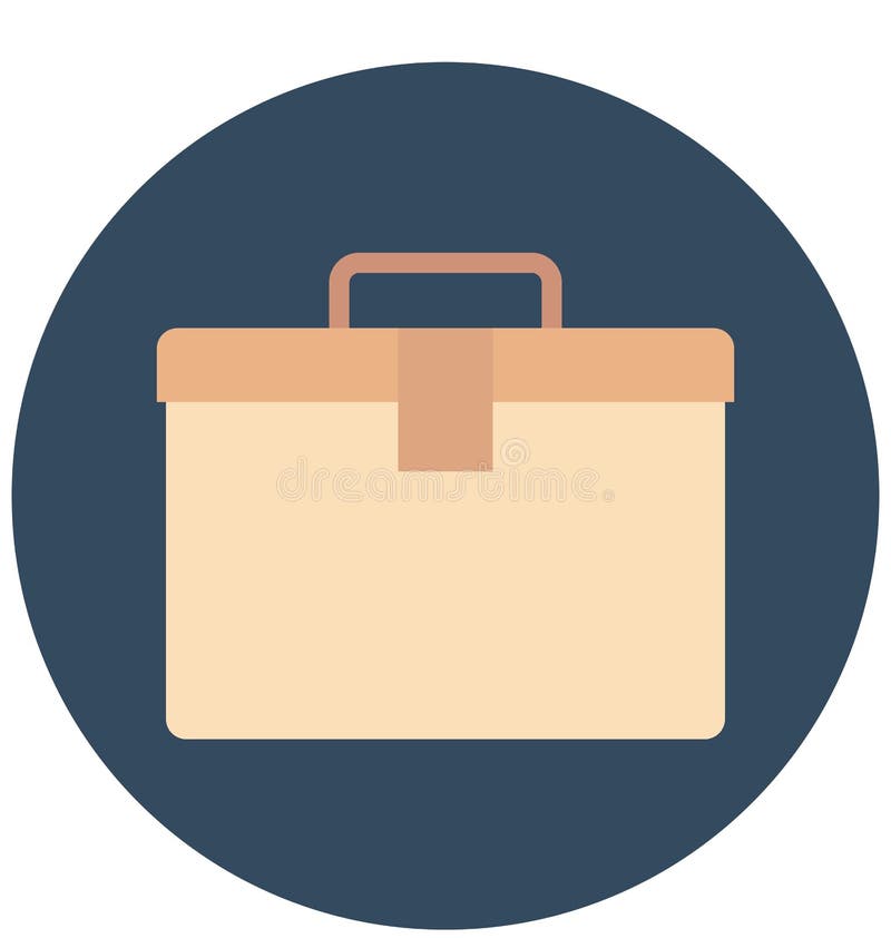 Tool Bag Isolated Vector Icon for Construction Stock Vector ...