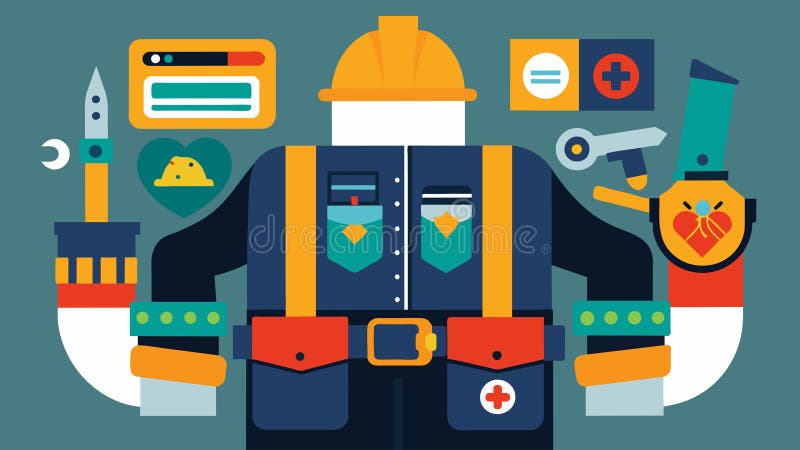 A Tool Belt Adorned with Patches and Stickers Tells the Story of a ...