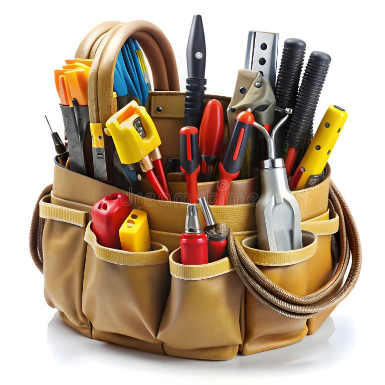 A Tool Belt Filled with Essential Electrical Tools Showcases ...