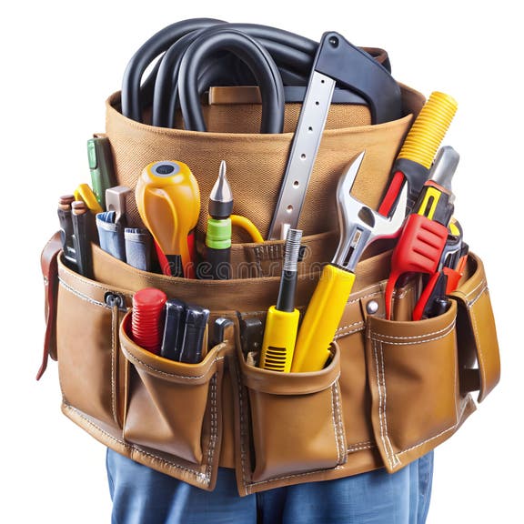A Tool Belt Filled with Essential Electrical Tools Showcases ...