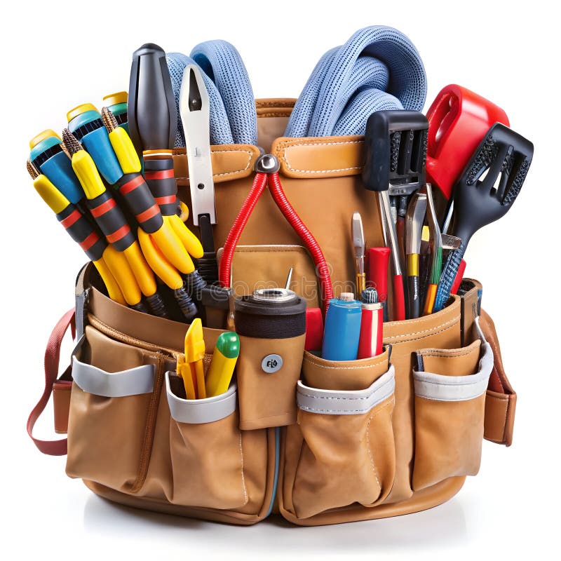 A Tool Belt Filled with Essential Electrical Tools Showcases ...