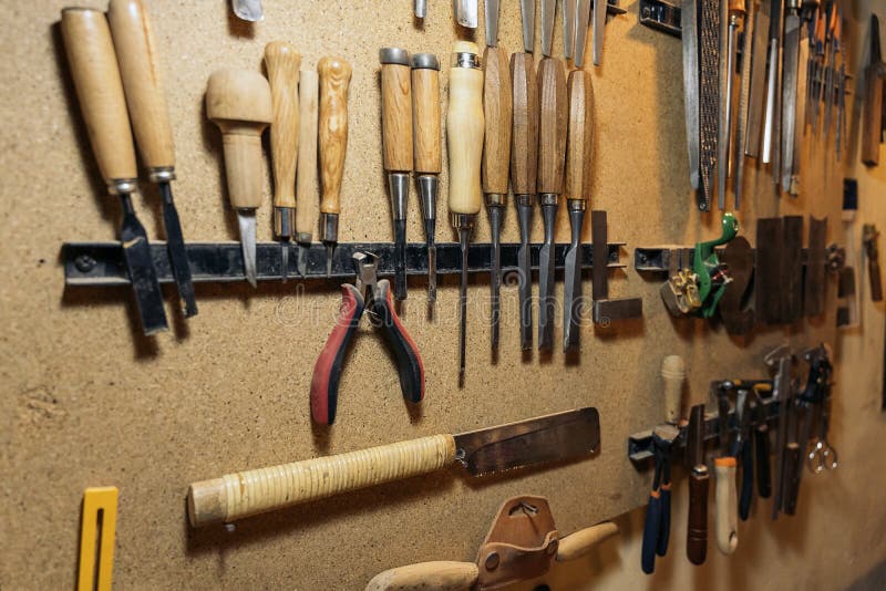 Tool Board Close Up stock image. Image of close, crafting - 263417663