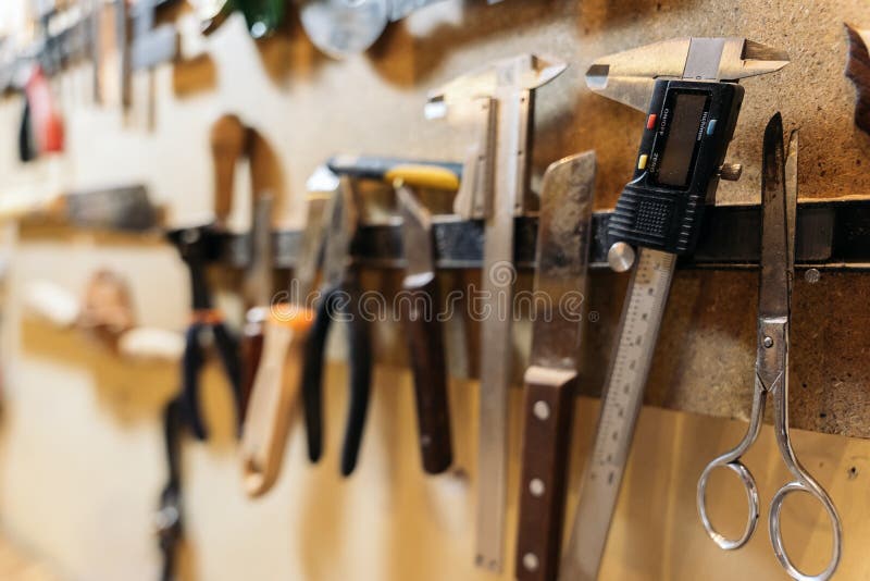 Tool Board Close Up stock image. Image of tool, craftspeople - 263417675