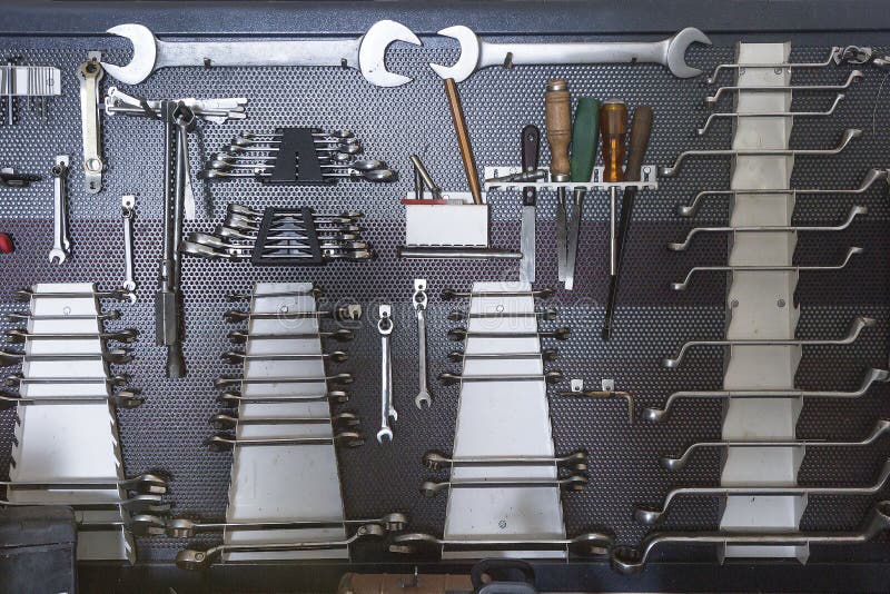 Tool board stock photo. Image of measure, drill, repair - 49448712