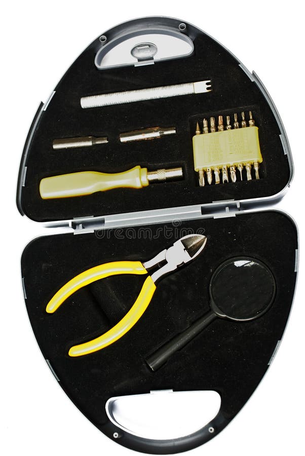 Tool box stock photo. Image of nails, screwdrivers, handyman - 246348