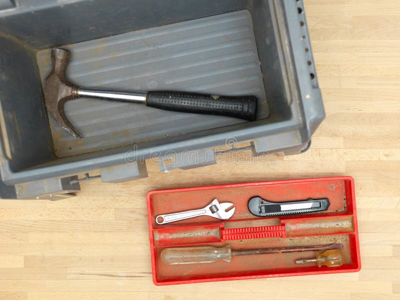 Tool Box stock photo. Image of craft, assortment, manual - 55674962