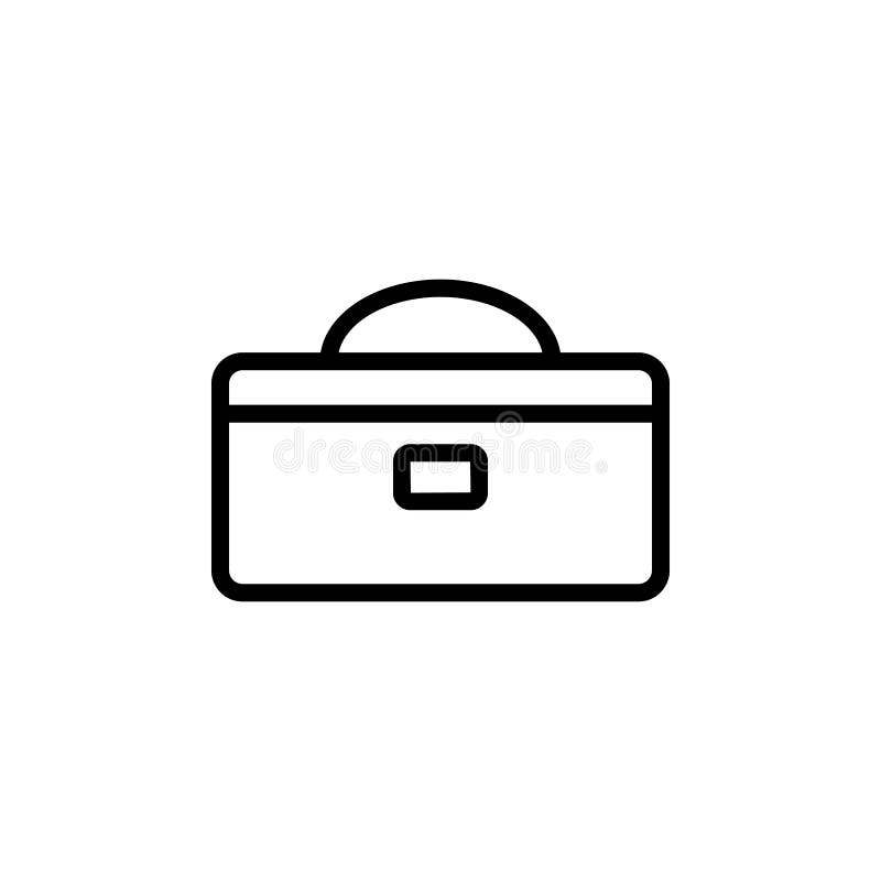 Tool Box Icon. Simple Thin Line, Outline Vector of Web Icons for UI and ...