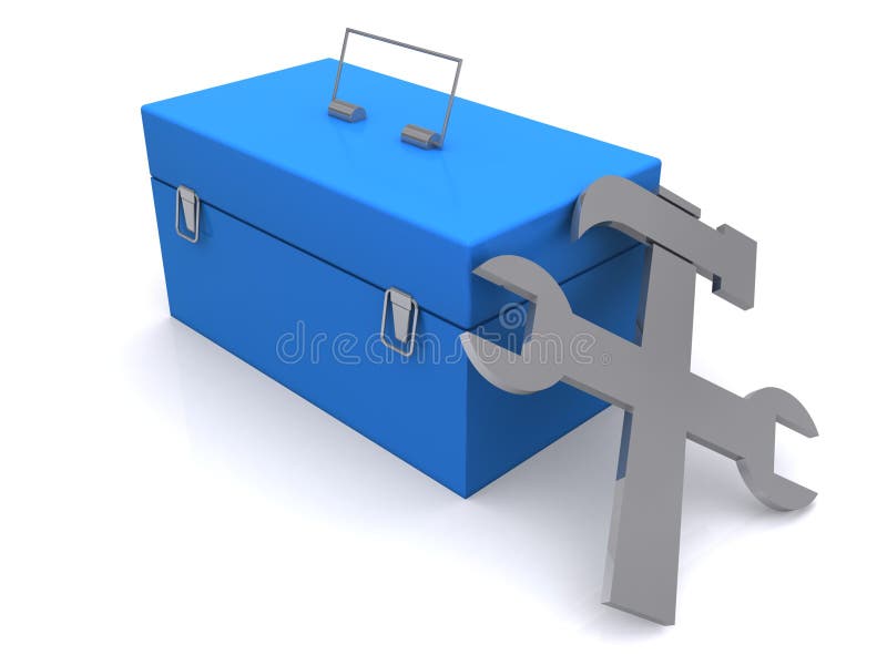 Tool box illustration stock illustration. Illustration of toolchest ...