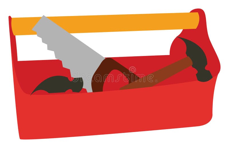 Tool Box, Illustration, Vector Stock Vector - Illustration of symbol ...