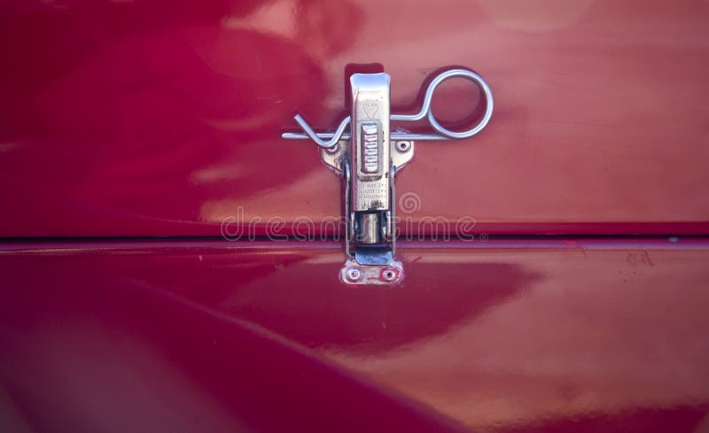 Tool box lock stock image. Image of catch, equipment - 35533839