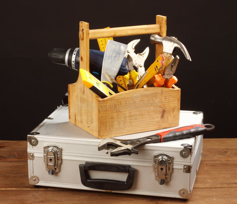 Tool box stock photo. Image of tools, steel, improvement - 32461730