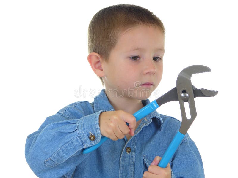 Tool Boy stock photo. Image of waiting, wook, tool, children - 376388