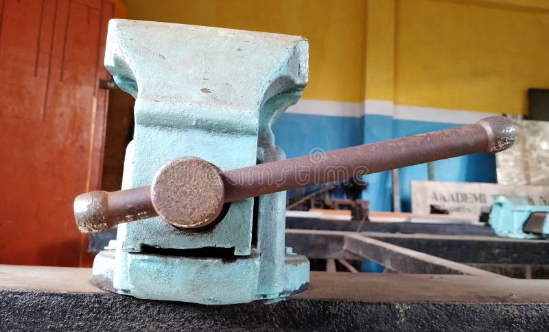 Tool for Clamping Objects Made of Hard Iron Stock Photo - Image of ...