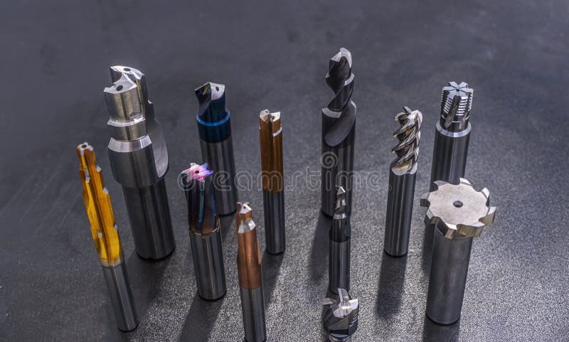 The Tool for CNC Milling Machine Stock Photo - Image of equipment, mill ...