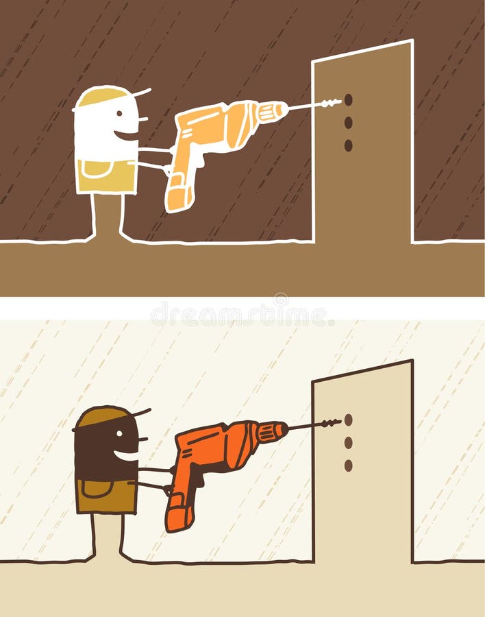 Tool colored cartoon stock vector. Illustration of construction - 13631313