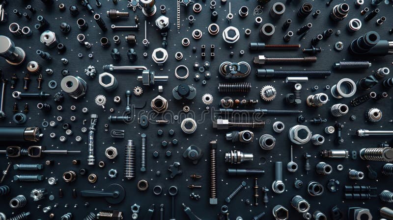 Tool and Construction Supply Store in Soft Focus Perspective Stock Photo - Image of tools ...