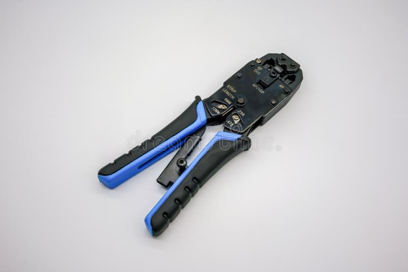 Equipment for Installing Lan Cable Stock Image - Image of connect ...