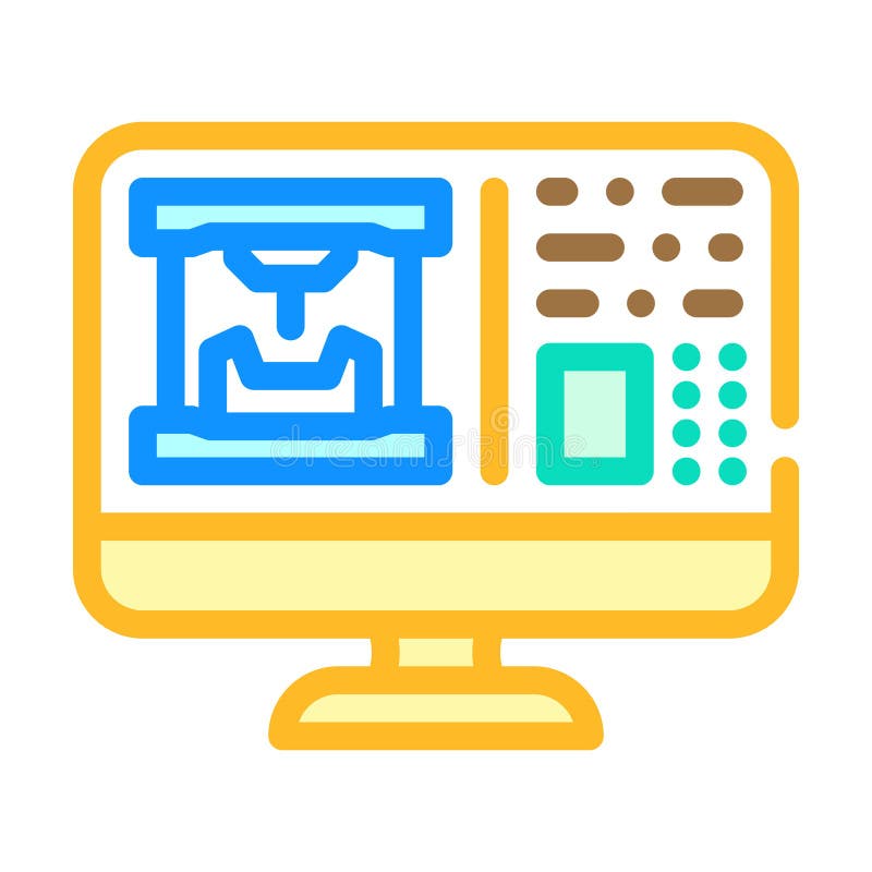 Tool Design Mechanical Engineer Color Icon Vector Illustration Stock ...