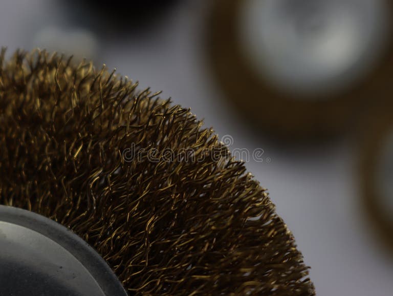 Tool Discs Wire Steel To Clean Rust Resistant Brushes Stock Image ...
