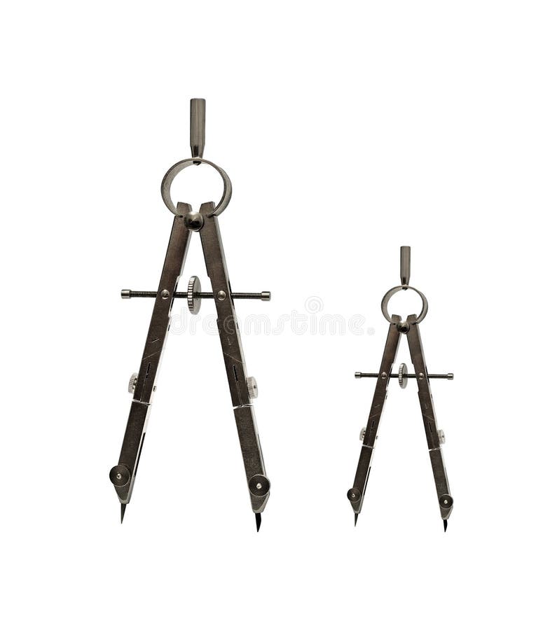 Compass. stock photo. Image of instrument, math, geometry - 18413178