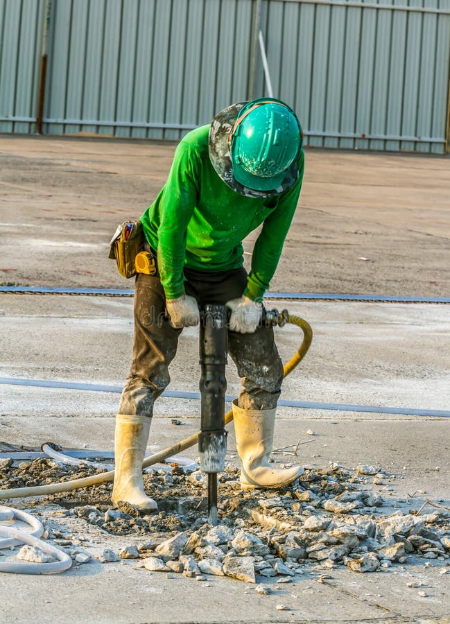Tool drill Mortar stock photo. Image of noisy, machine - 199204166
