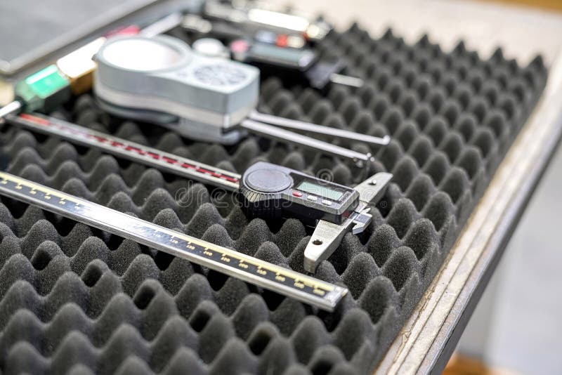 Tool Gauges for Checking Threads and Holes. Stock Photo - Image of ...