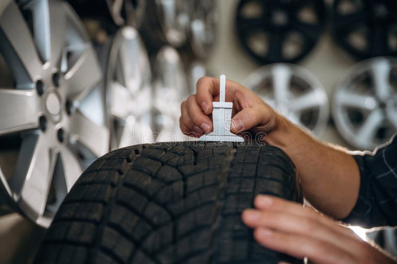 Tool in Hand, Checking the Quality. Man Worker is Maintenance Station ...