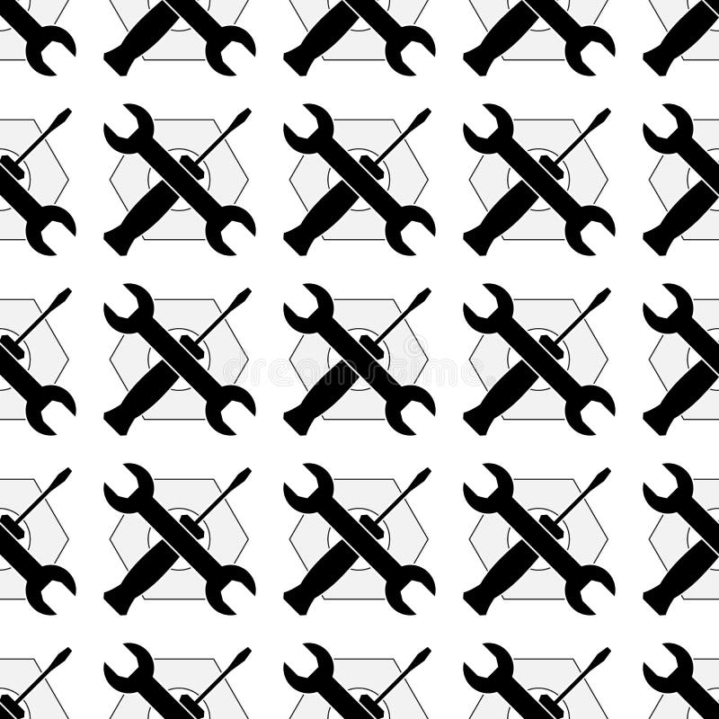 Tool Icon background stock vector. Illustration of spanner - 75912531