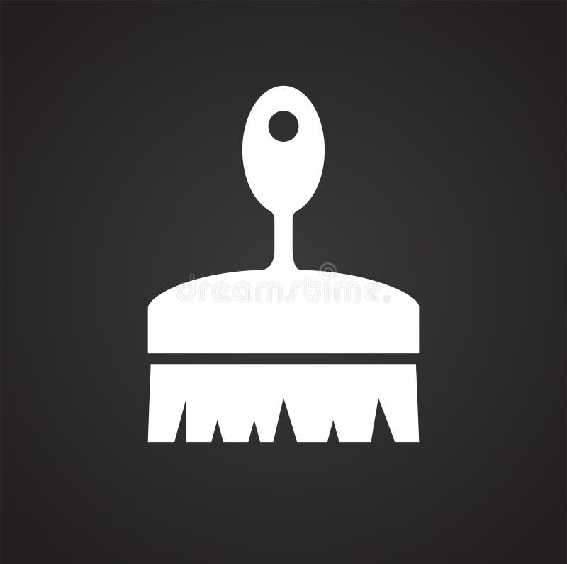 Tool Icon on Black Background for Graphic and Web Design, Modern Simple ...