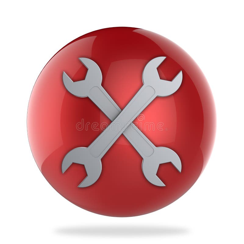 Toolkit sign stock illustration. Illustration of steel - 15203879