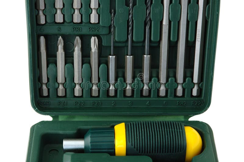 Tool kit. stock photo. Image of silver, spanner, background - 4993968