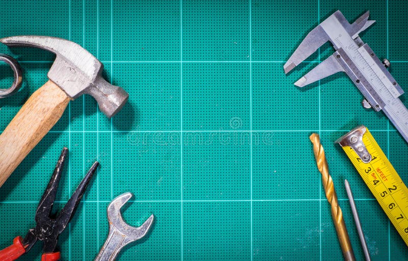 Tool kit stock photo. Image of renovation, work, improvement - 68914972