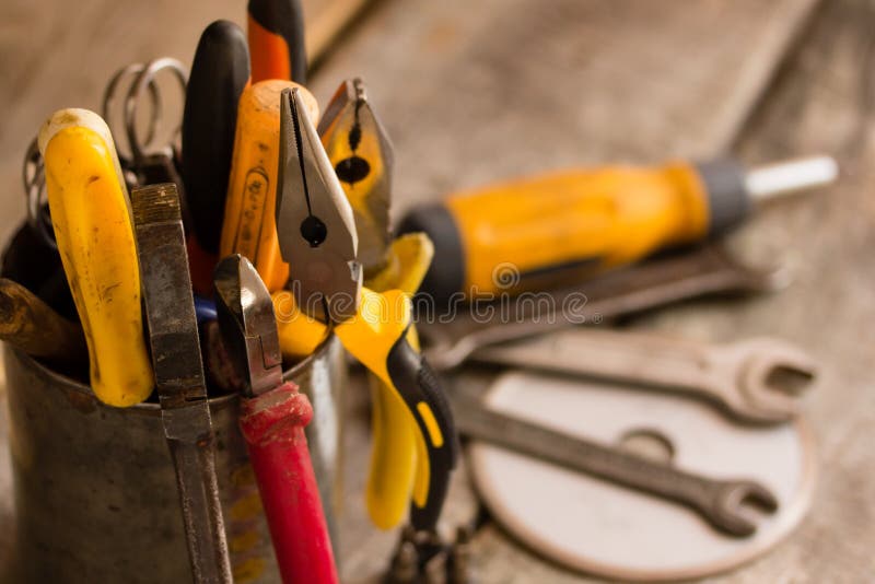 Tool kit stock photo. Image of pliers, metal, curved - 51403962