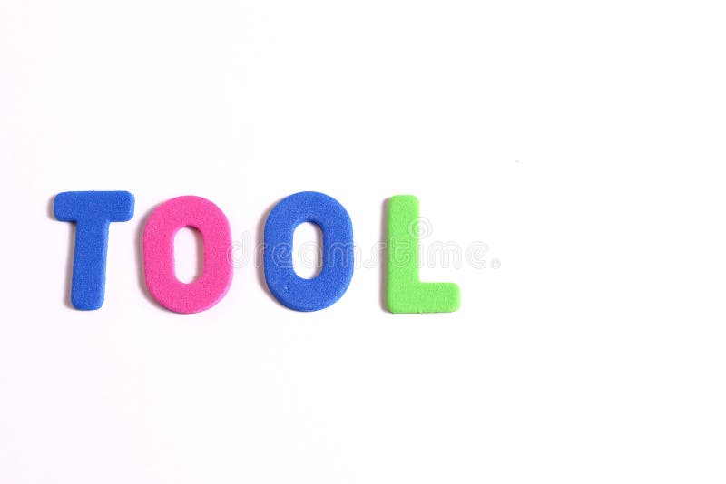 Tool Word Lettering Text White Stock Photos - Free & Royalty-Free Stock ...