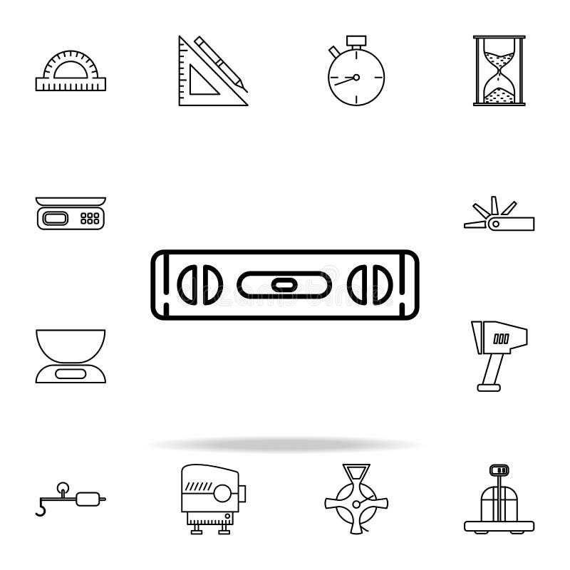 Measuring Instruments Icons Universal Set Stock Illustrations – 97 ...